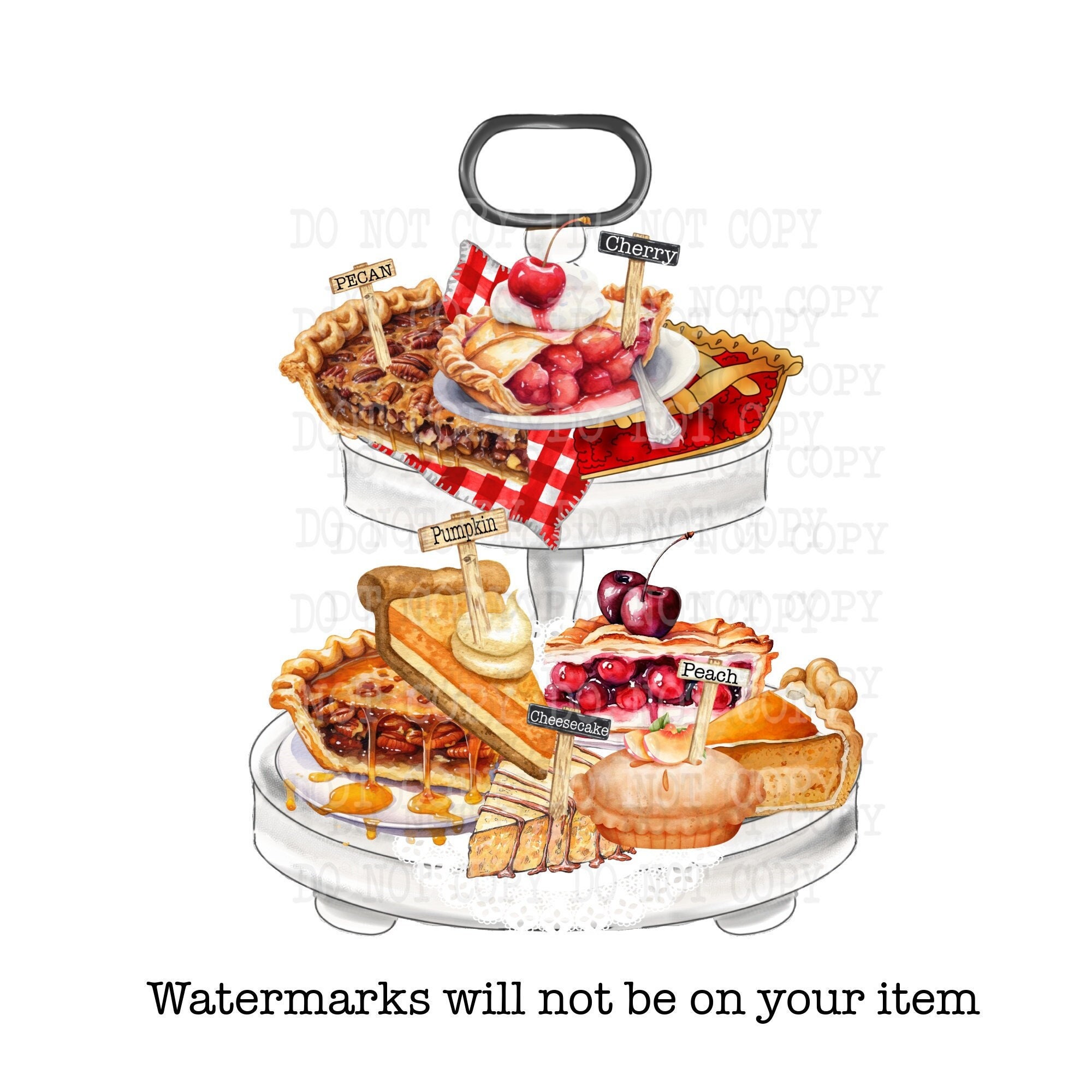 Dessert Tray Clip Art