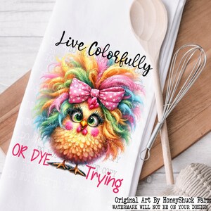 Funny Chicken PNG, Messy Hair, Cute Chicken, Sublimation Design, Crazy ...