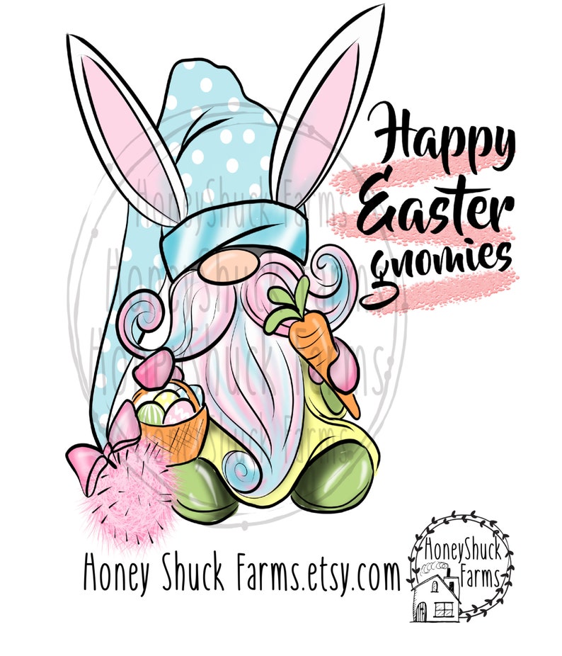 Easter Gnomes Gnomes Clipart Digital Download Spring | Etsy