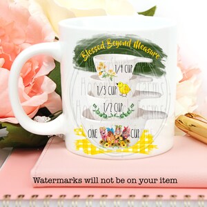 Blessed Beyond Measure Png, Cooking Png, Digital Download, Measuring ...