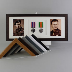 Military and Service Medal Display Frame for Two Medals and - Etsy