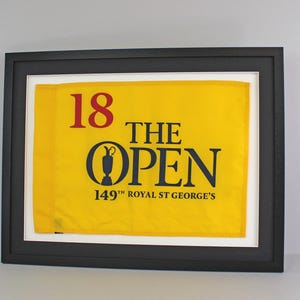 Flag Display Frame. Frame Size: 45.5x60cm. Perfect for Golf Flags and ...