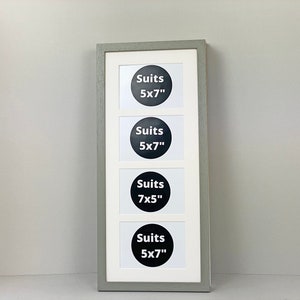 Multi Aperture Photo Frame. Holds Four 5x7 Photos. - Etsy UK
