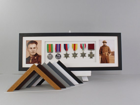 Military and Service Medal Display Frame for Six Medals and | Etsy