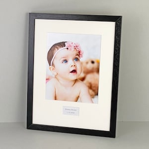 Personalised Caption Frames. 30x40cm Portrait Frame With 10x8 Photo ...