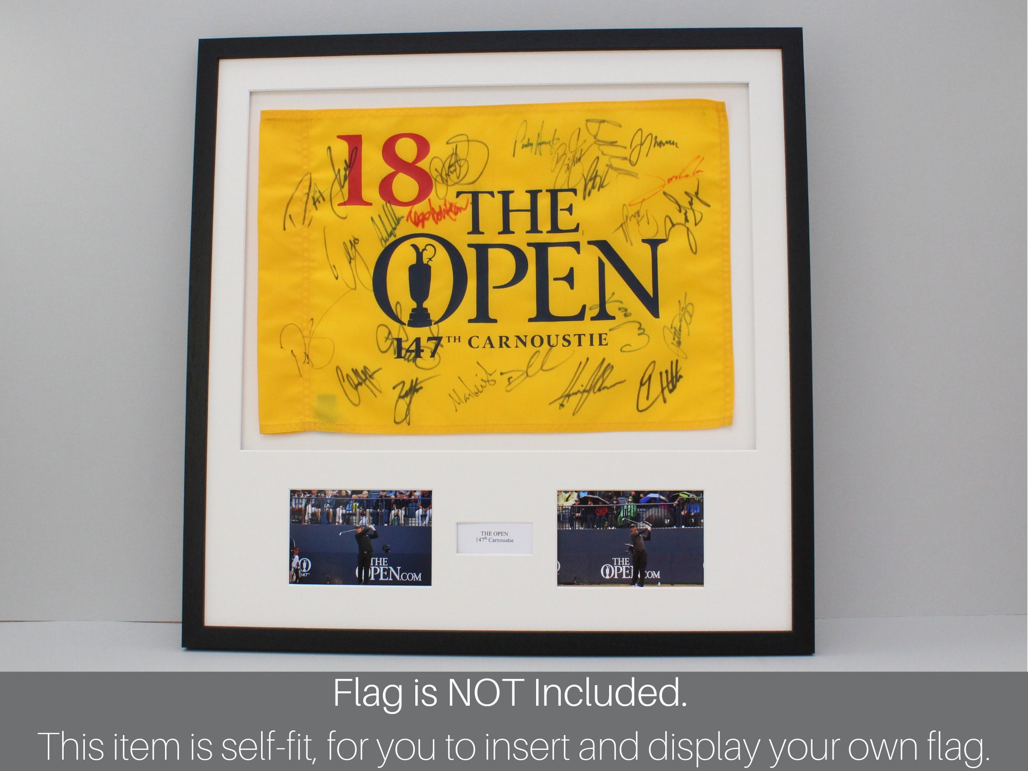 Personalised Flag Display Frame With Text Box. 50x60cm. - Etsy UK