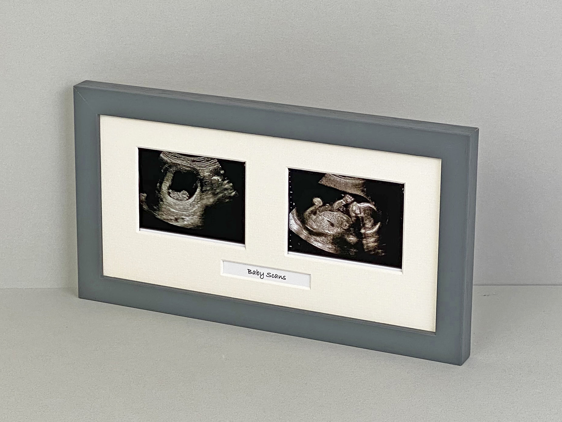 Baby Scan Photo Frame Multi Aperture Frame for Two Scan | Etsy UK