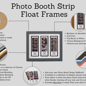 Photo Booth Strip Floating Frame 2 Photo Booth Strips Floating Photo ...
