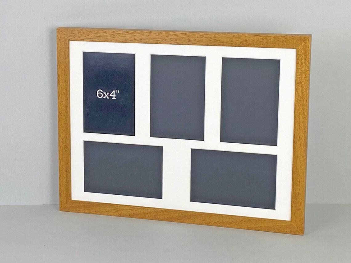 Multi Aperture Photo Frame. Holds Five 6x4 Photos. | Etsy UK
