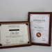 Traditional Style Certificate Frame. Perfect for Diplomas, Graduation ...