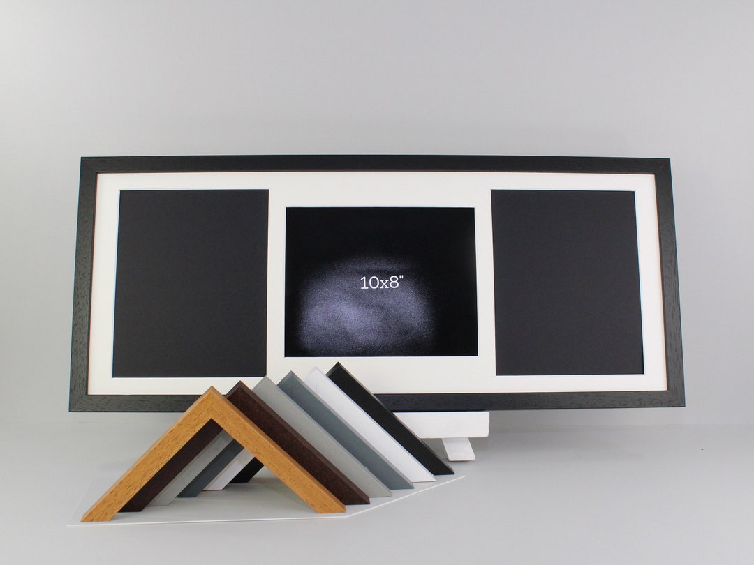 Multi Aperture Photo Frame. Suits Three 10x8" Photos, With a Mixed ...