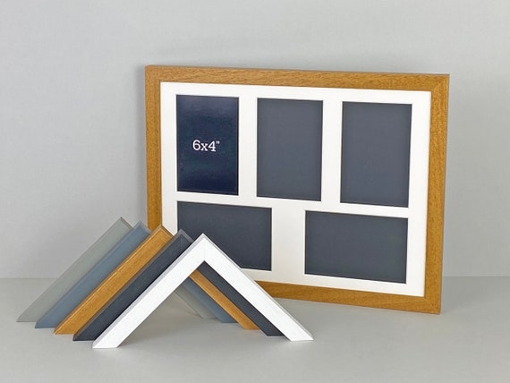 Multi Aperture Photo Frame. Holds Five 6x4 Photos. | Etsy UK