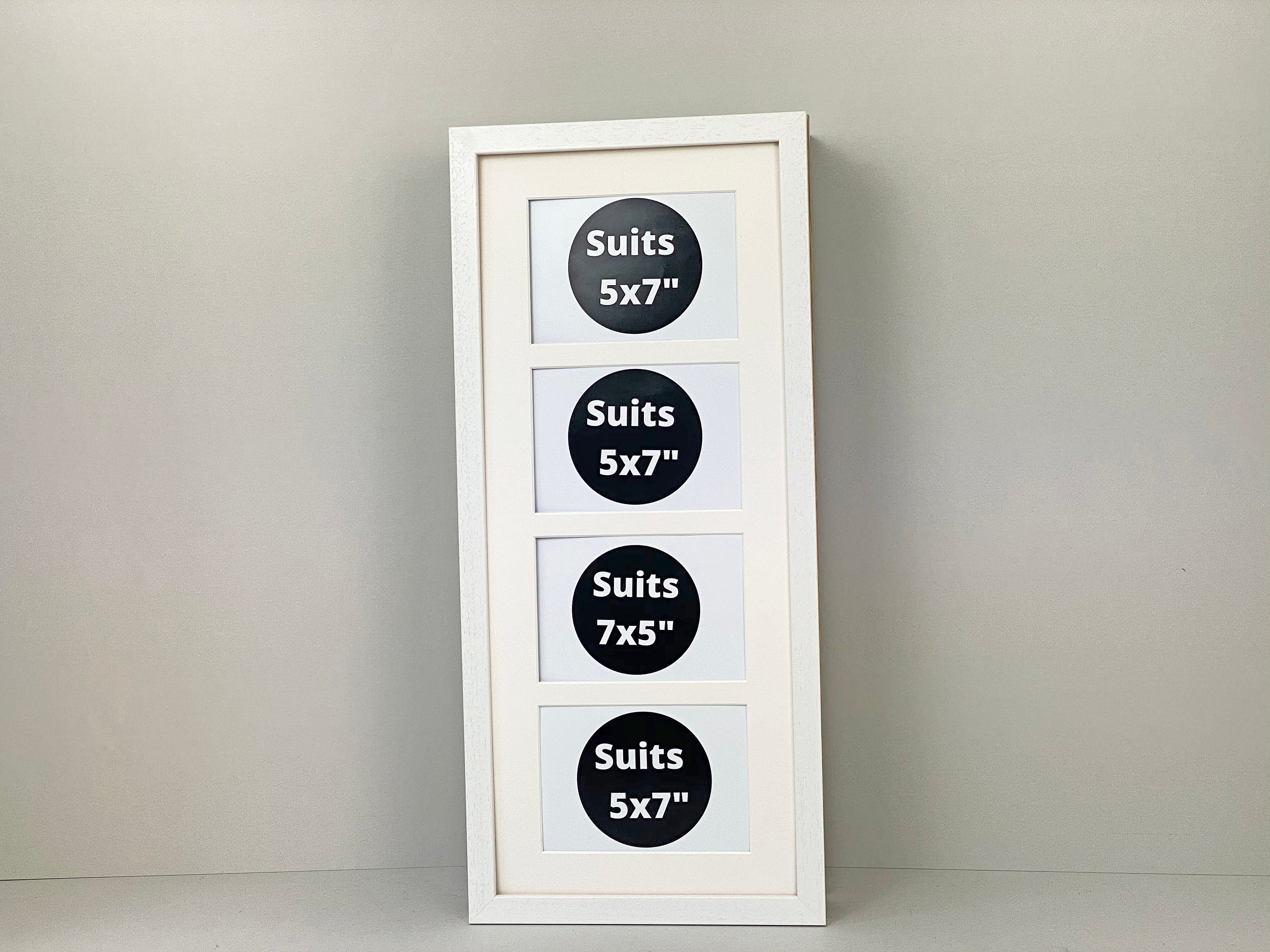 Multi Aperture Photo Frame. Holds Four 5x7 Photos. - Etsy UK