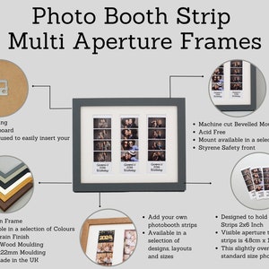 Photo Booth Strip Frame 1 Photo Booth Strip Wooden Photo Frames ...