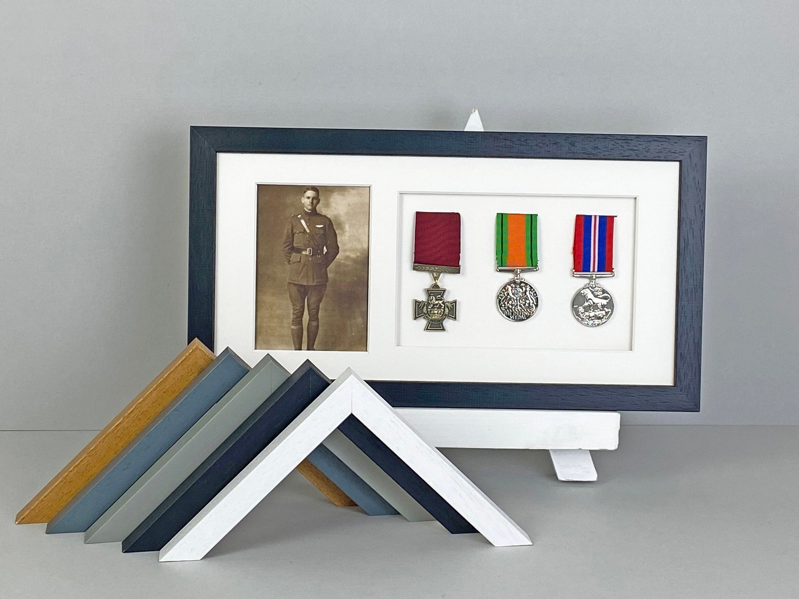 Military and Service Medal Display Frame for Three Medals and - Etsy UK
