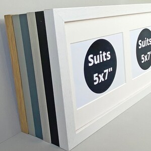 Multi Aperture Photo Frame. Holds Two 5x7 Photos. - Etsy UK