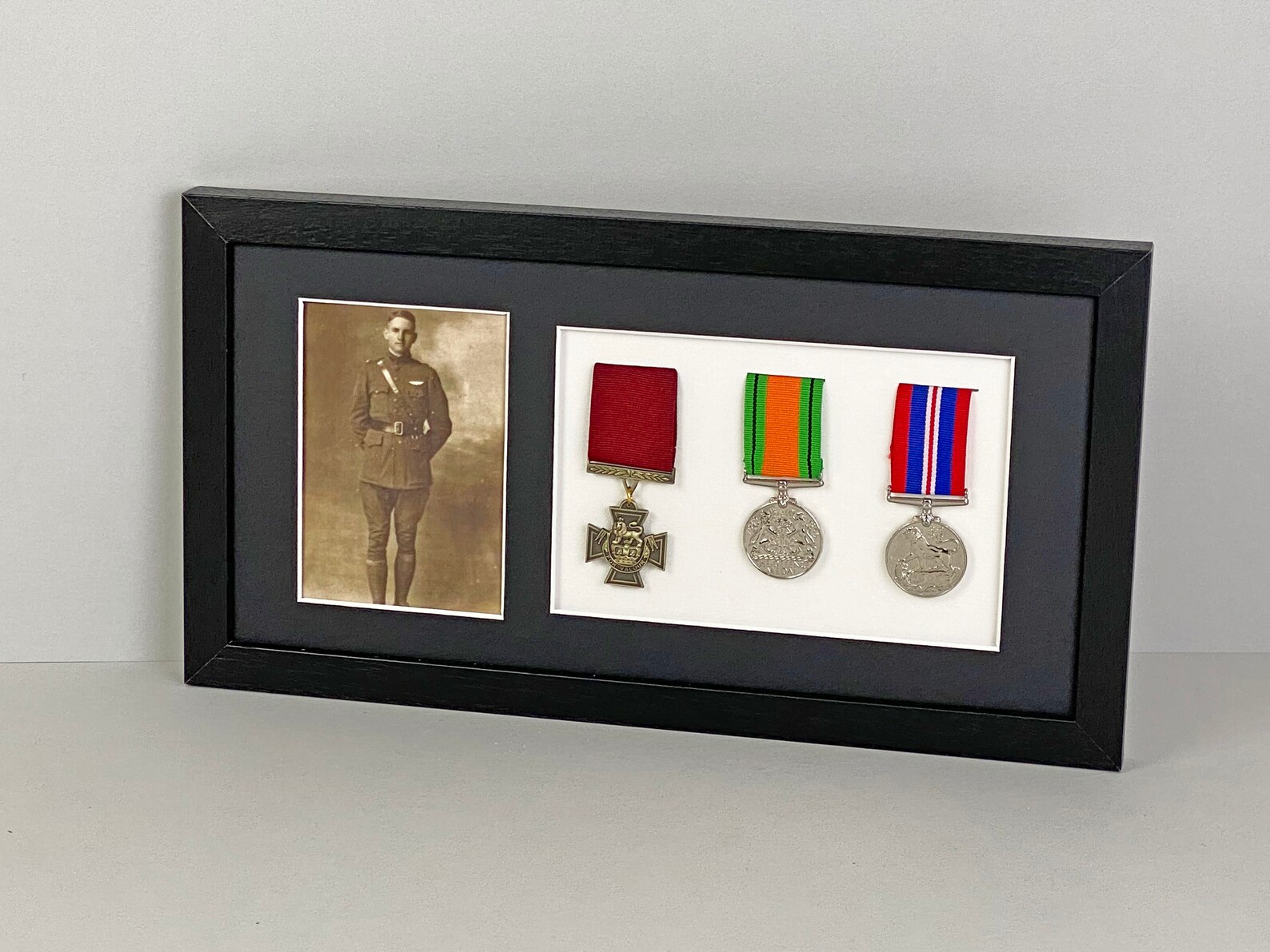 Military and Service Medal Display Frame for Three Medals and - Etsy UK