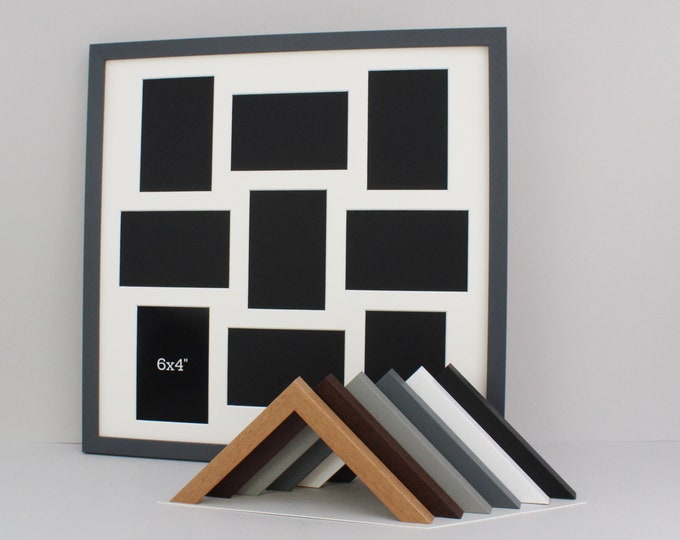 Personalised Multi Photo Frame, Photo Collage Picture Frame, Wedding ...