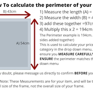 Made to Measure Wooden Frames - Traditional (IMPORTANT- Read ...