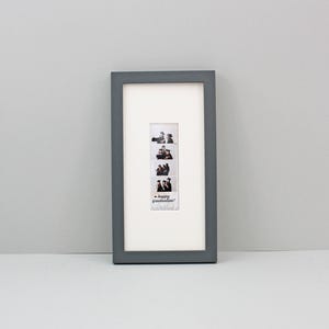 Photo Booth Strip Frame - 1 Photo Booth Strip - Wooden Photo Frames ...