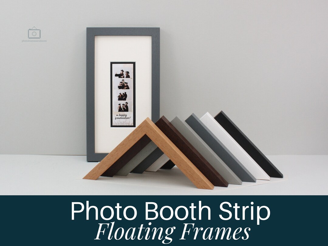 Photo Booth Floating Frame 1 Photo Booth Strip Floating Photo Frame ...