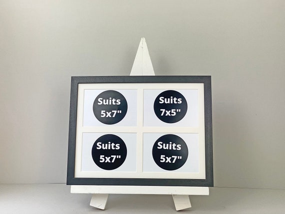 Multi Aperture Photo Frame. Holds Four 5x7 Photos. | Etsy