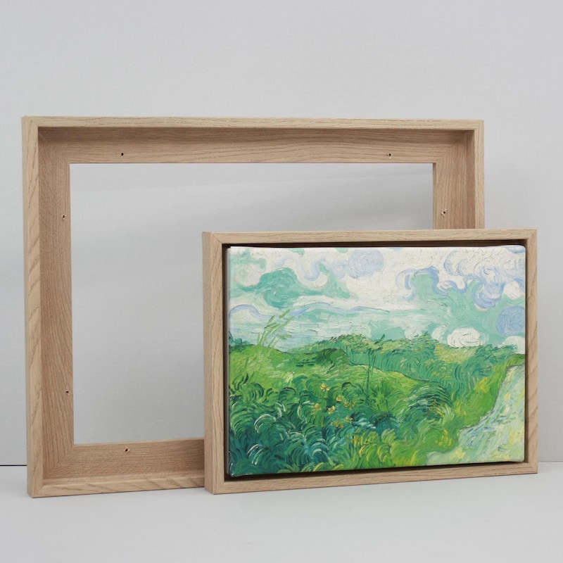 Floating Frame A3 Wood - Etsy UK