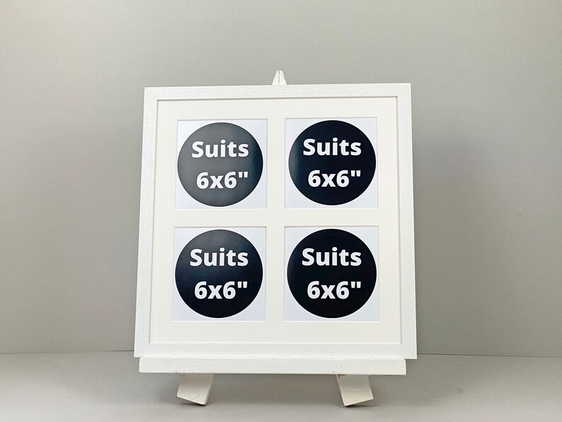 Multi Aperture Photo Frame. Holds Four 6x6 Photos. - Etsy UK