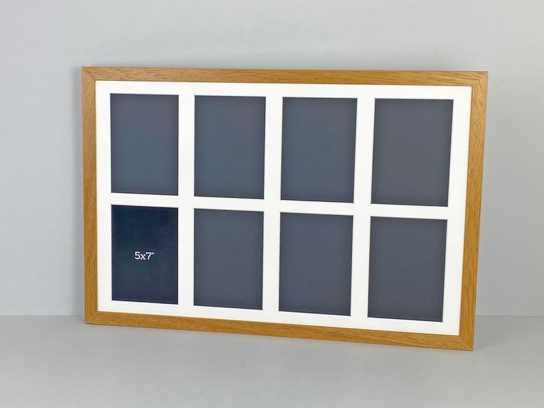 Multi Aperture Photo Frame. Holds 8 5x7 Photos. 40x60cm. - Etsy UK
