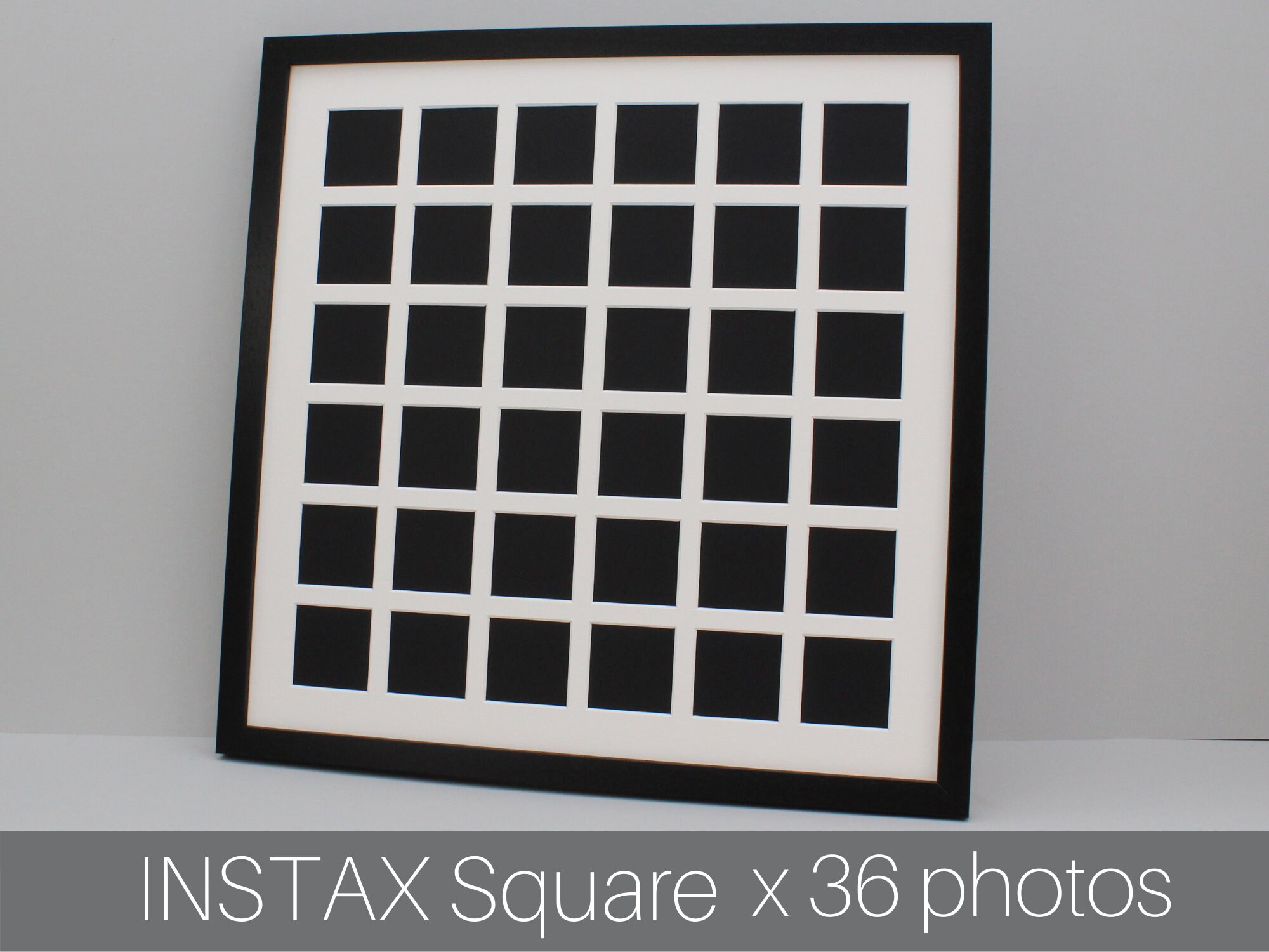 Instax Square Multi Aperture Wooden Photo Frame. Holds - Etsy