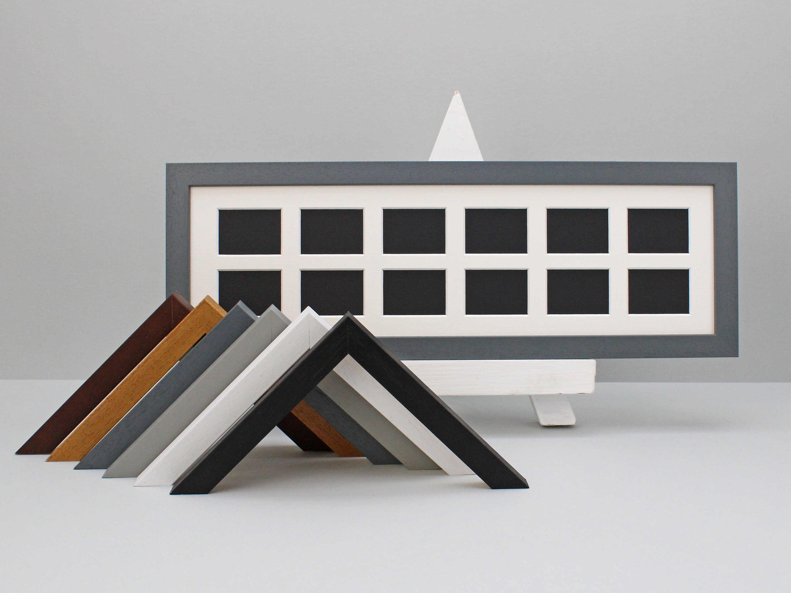 Instax Mini Multi Aperture Wooden Photo Frame. Holds Twelve | Etsy UK