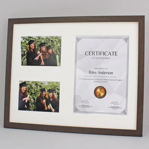 Certificate, Graduation, Diploma Frame. for Certificate and Photographs ...