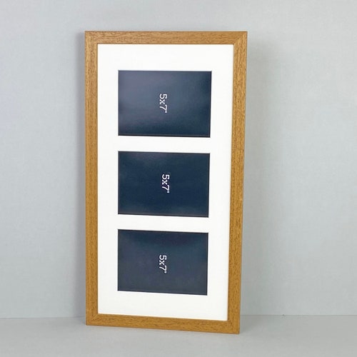 Multi Aperture Photo Frame. Holds Three 5x5 Photos. - Etsy UK