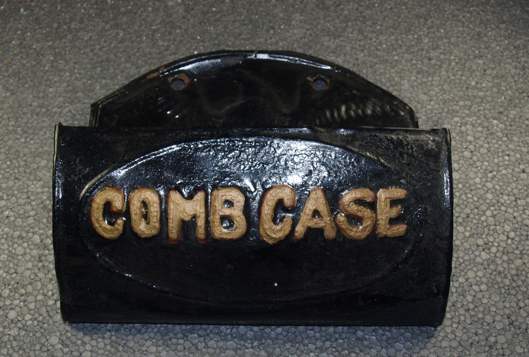 Vintage Embossed Comb Case Eagle 1920s - Etsy