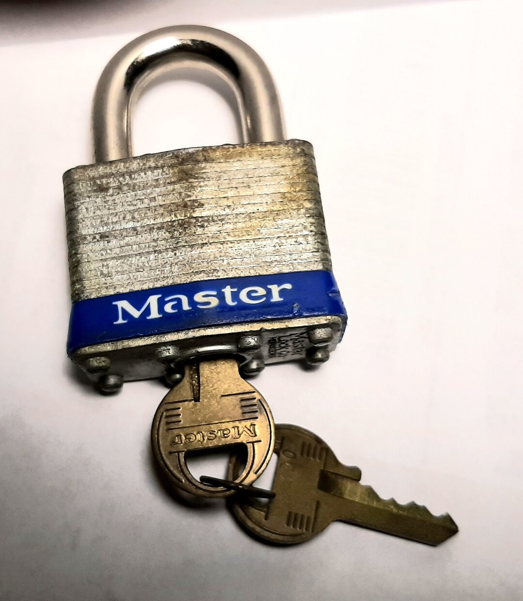 Vintage Master Lock With 2 Keys No. 1 Milwaukee WI - Etsy