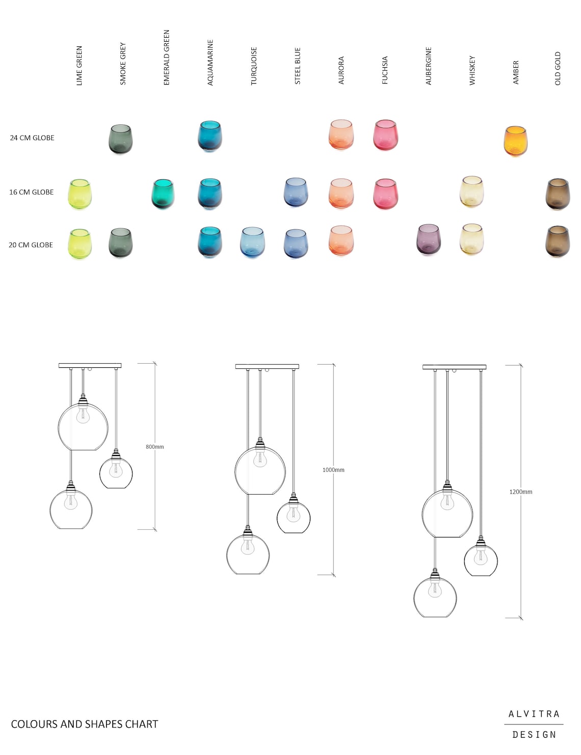 Cluster Pendant Light. Colored Glass Pendant Lights. Lights - Etsy