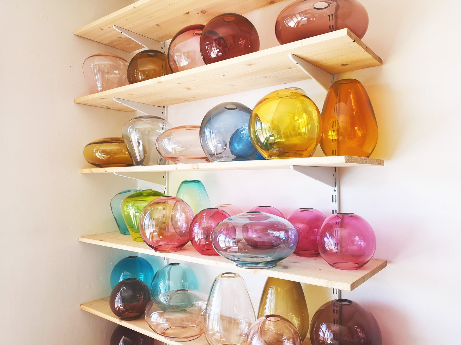 Colored Glass Pendant Lights. Kitchen Pendant Lighting. Lights Over ...