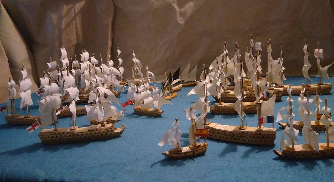 64-gun Ship Second-rate Ship Ships in Sight - Etsy
