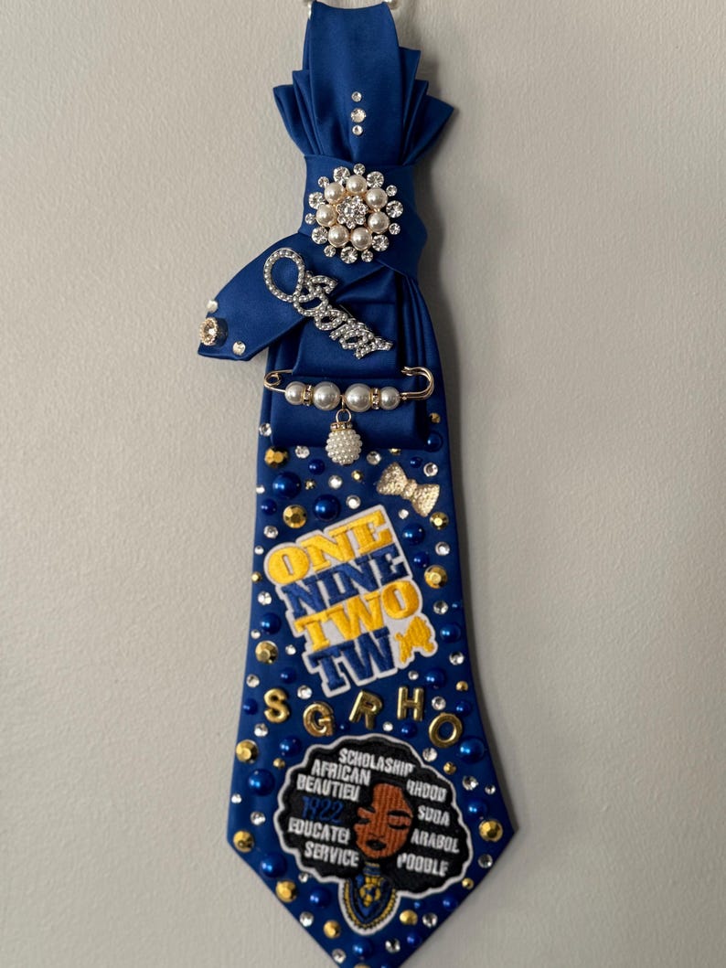 Sigma Gamma Rho Sorority Tie - Etsy