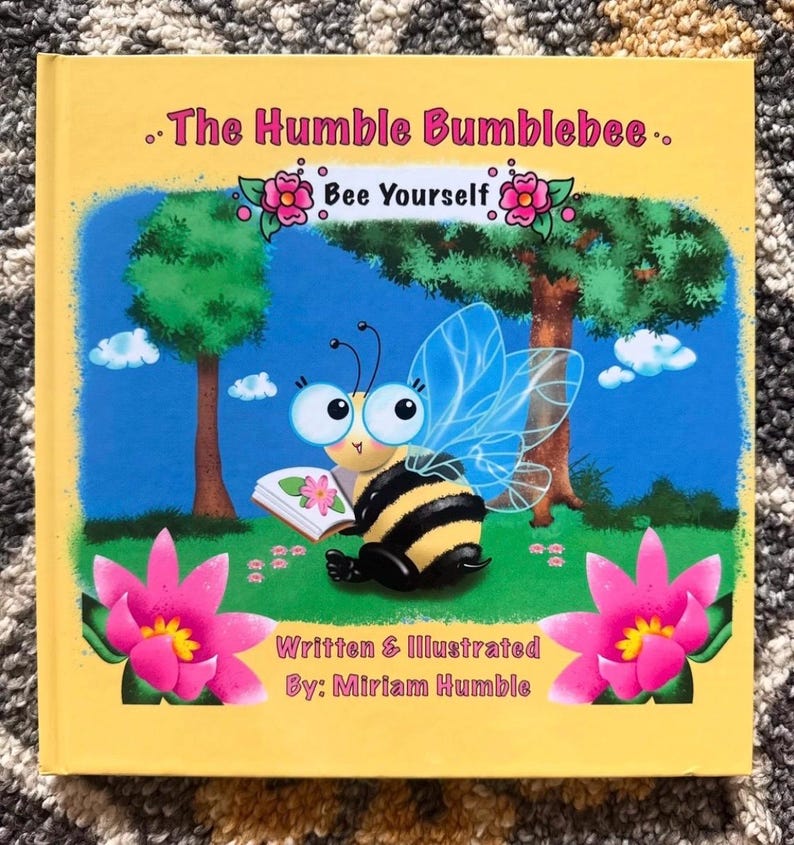 The Humble Bumblebee (bee Yourself) - Etsy