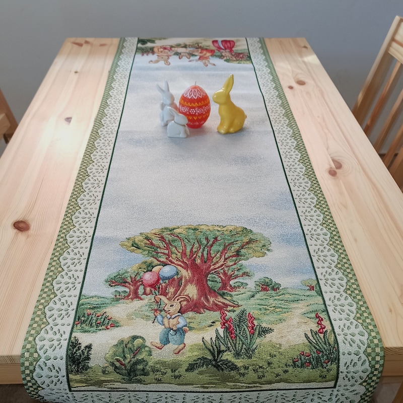 Easter Table Runner - Etsy