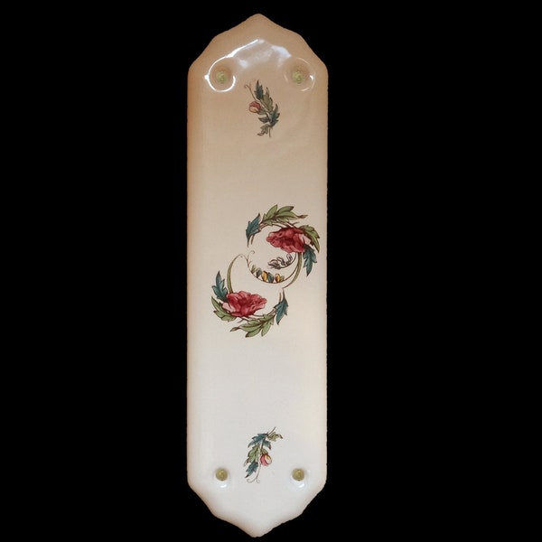 Ceramic Door Push Plate - Etsy