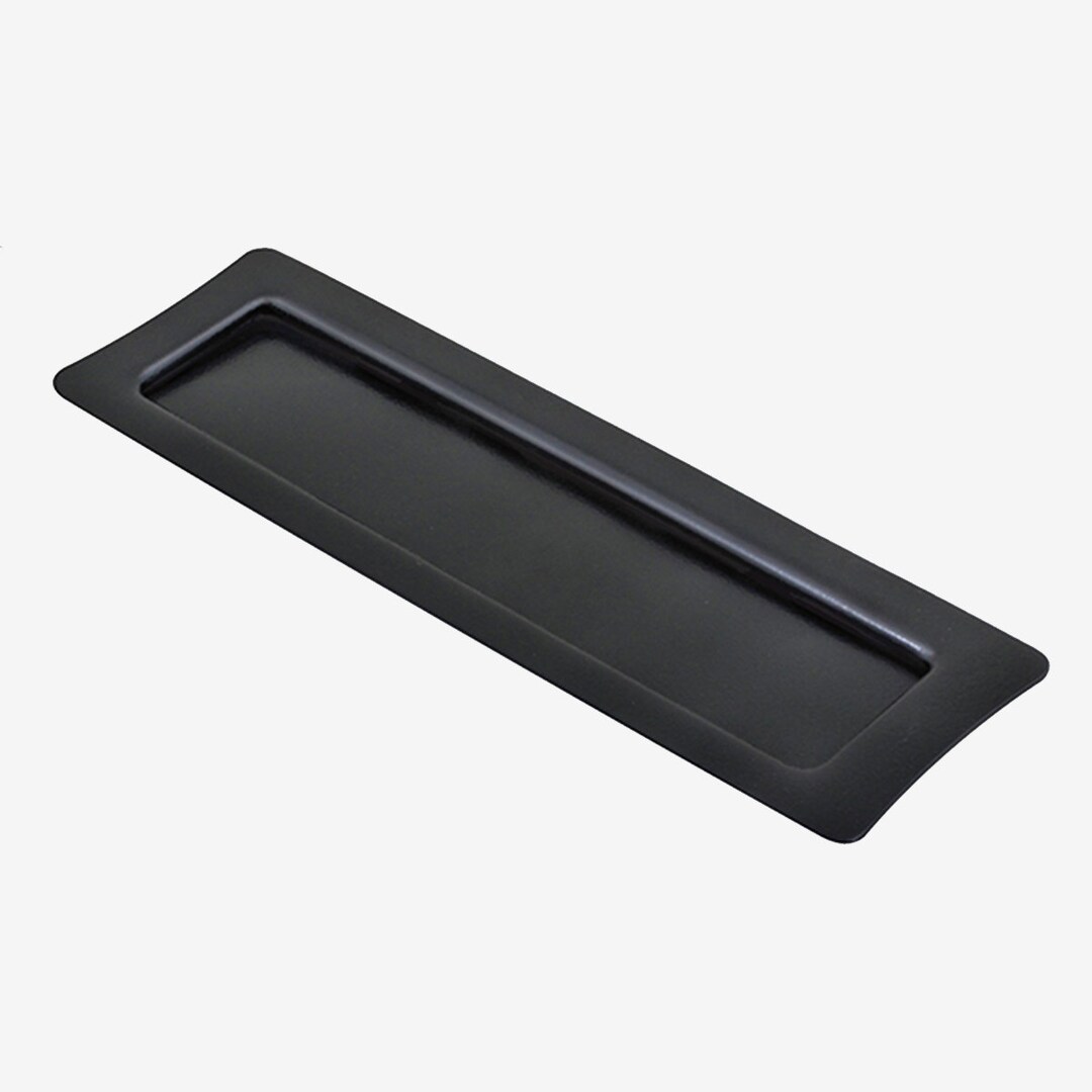 Classic Matt Black Letter Plate - Etsy