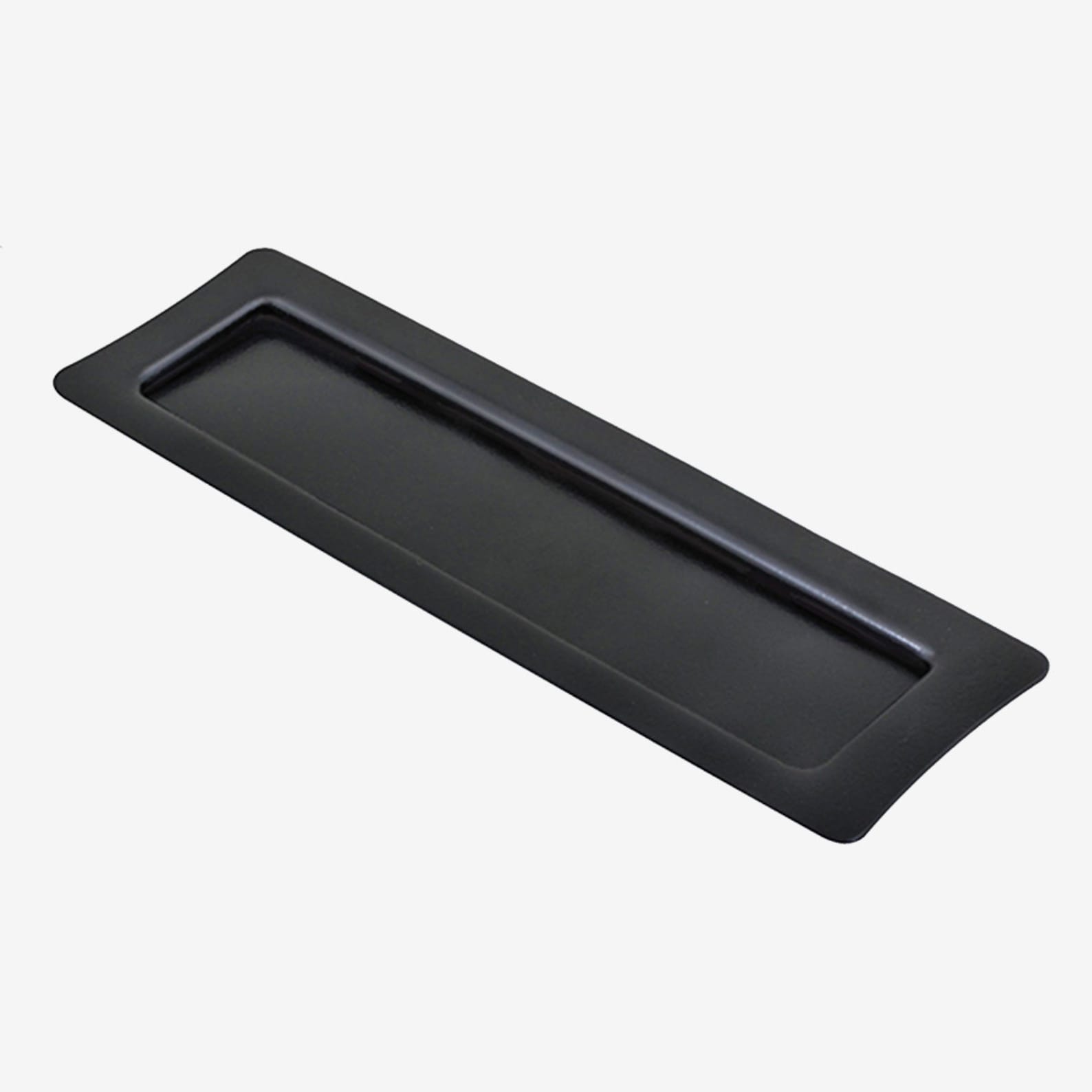 Classic Matt Black Letter Plate - Etsy
