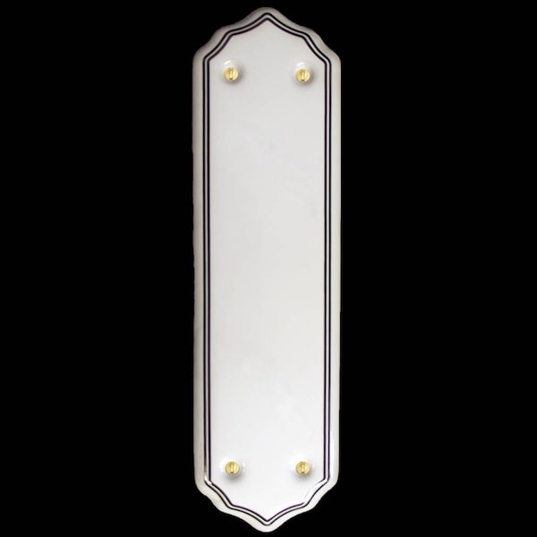 Ceramic Door Push Plate - Etsy