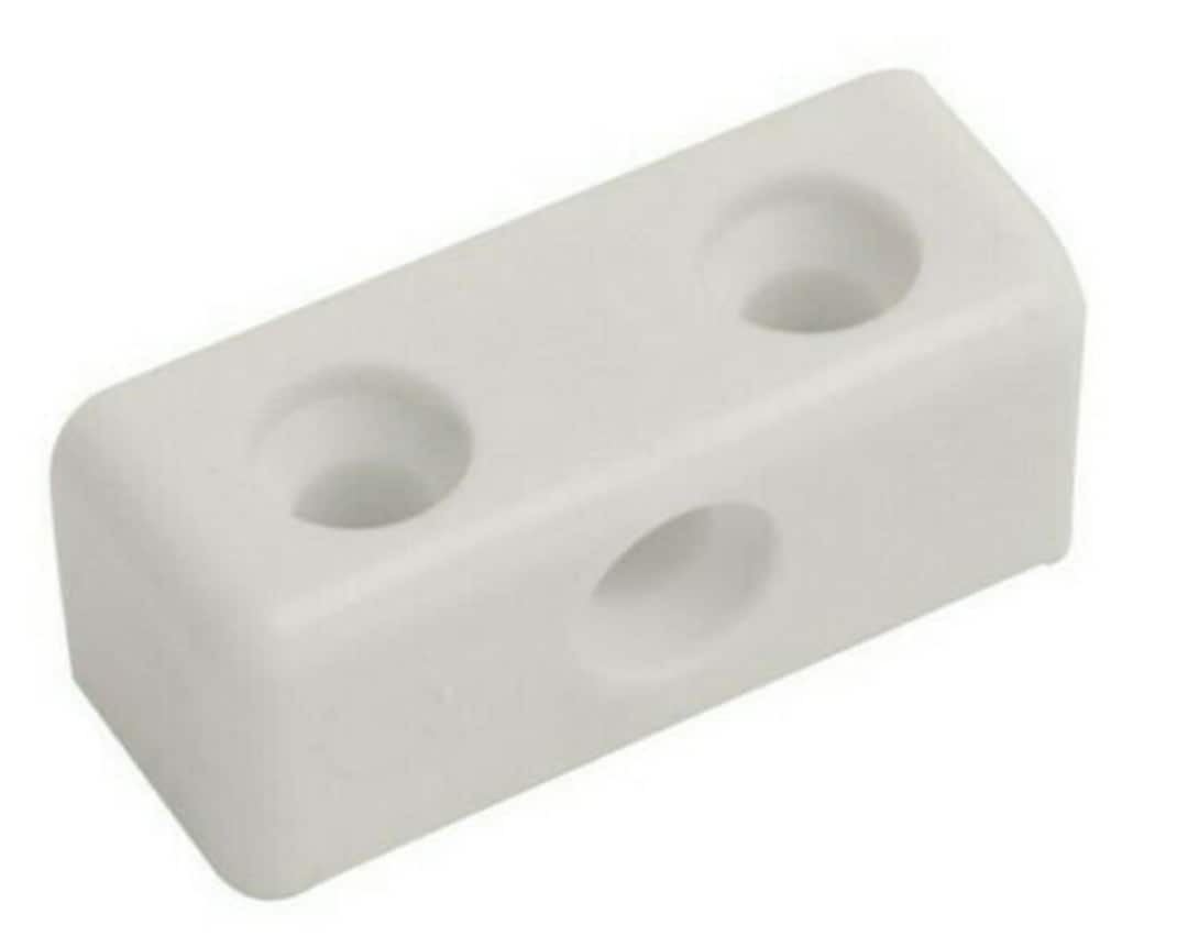 100 X Modesty Blocks Kitchen Cabinet Cupboard Fixing Joint Connector ...
