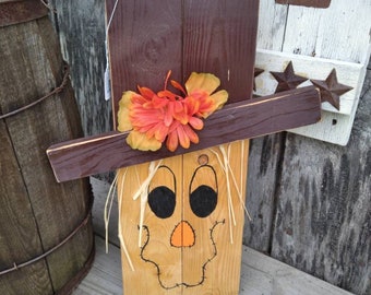 Wood Scarecrow | Etsy