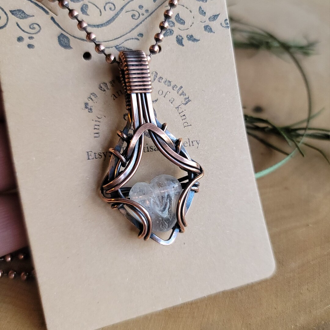 Unique Handmade Healing Talisman Heart Natural Clear Quartz Crystal ...