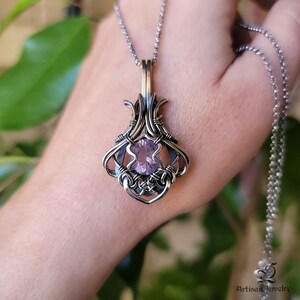 Ethernys: Unique Handmade Elven Fantasy Healing Talisman Pendant ...