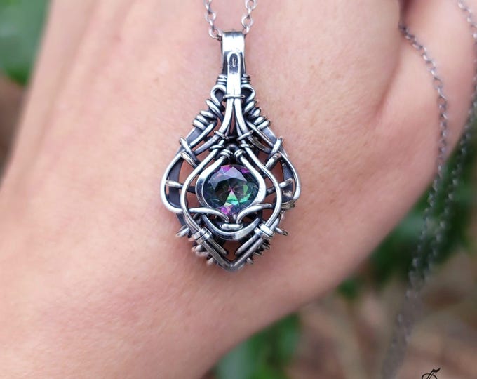 Nianna: Unique Handmade Fantasy Healing Talisman Pendant Necklace With ...